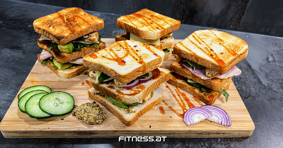 Rezept | Gesundes Club Sandwich - fitness.at